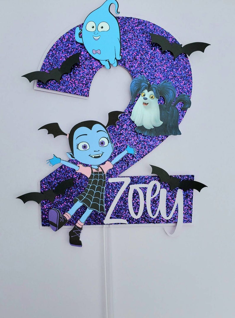 Vampirina Cake Topper - Etsy