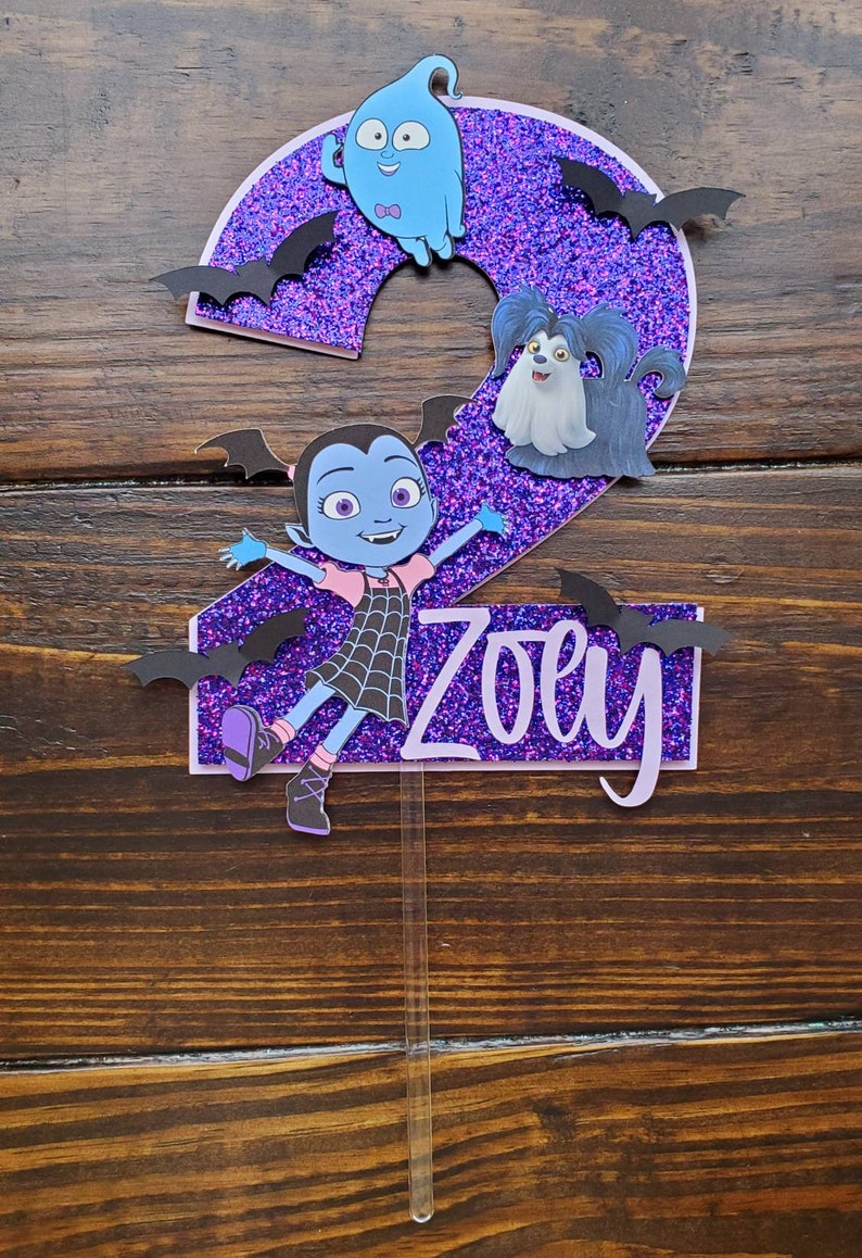Vampirina Cake Topper - Etsy