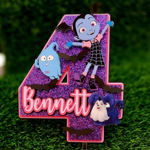 Vampirina Cake Topper - Etsy
