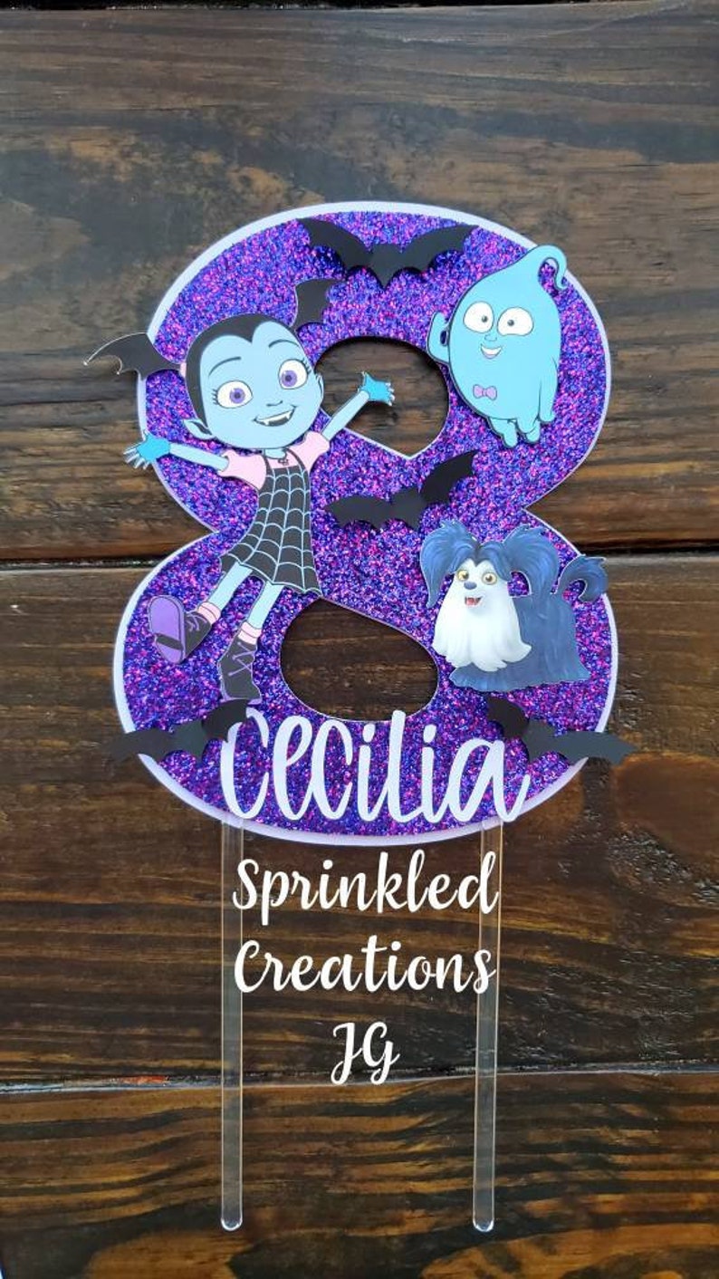 Vampirina Cake Topper - Etsy