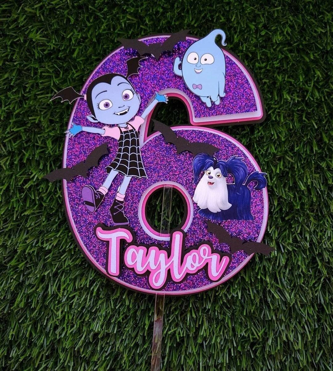 Vampirina Cake Topper - Etsy