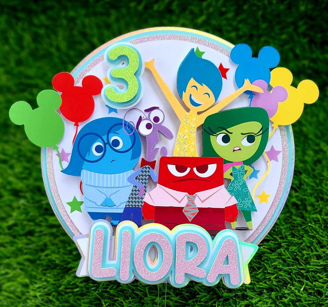 Custom Emotions Cake Topper - Etsy