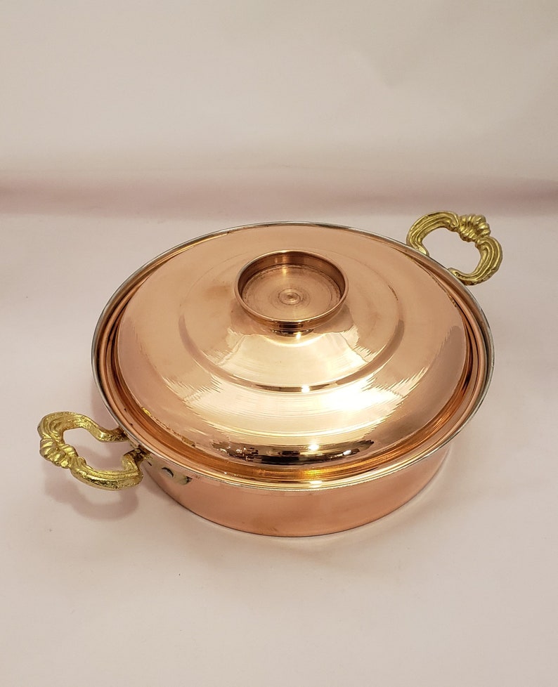 Handmade Wide Copper Pot Copper Pot Copperware Copper Pot | Etsy