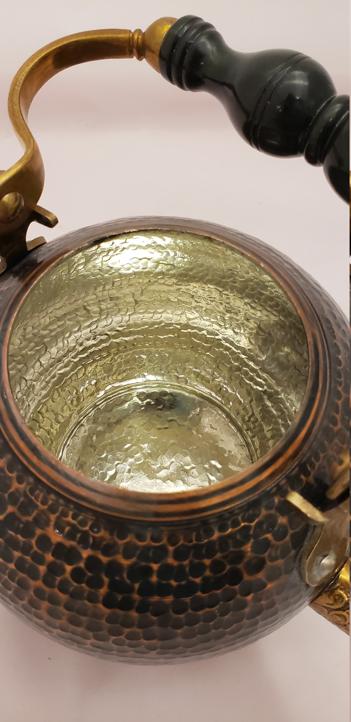 Handmade Large Round Copper Kettle | Etsy