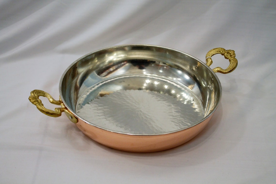 Handmade Copper Pan Frying Pan Egg Pan Cooking Cookware | Etsy