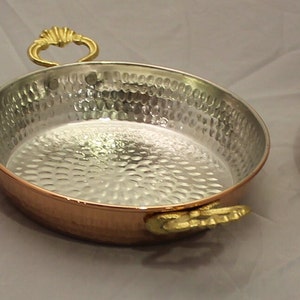 Copper Pan Set of 3 | Egg Pan | Sauce Pan | Omelette Pan | Turkish ...