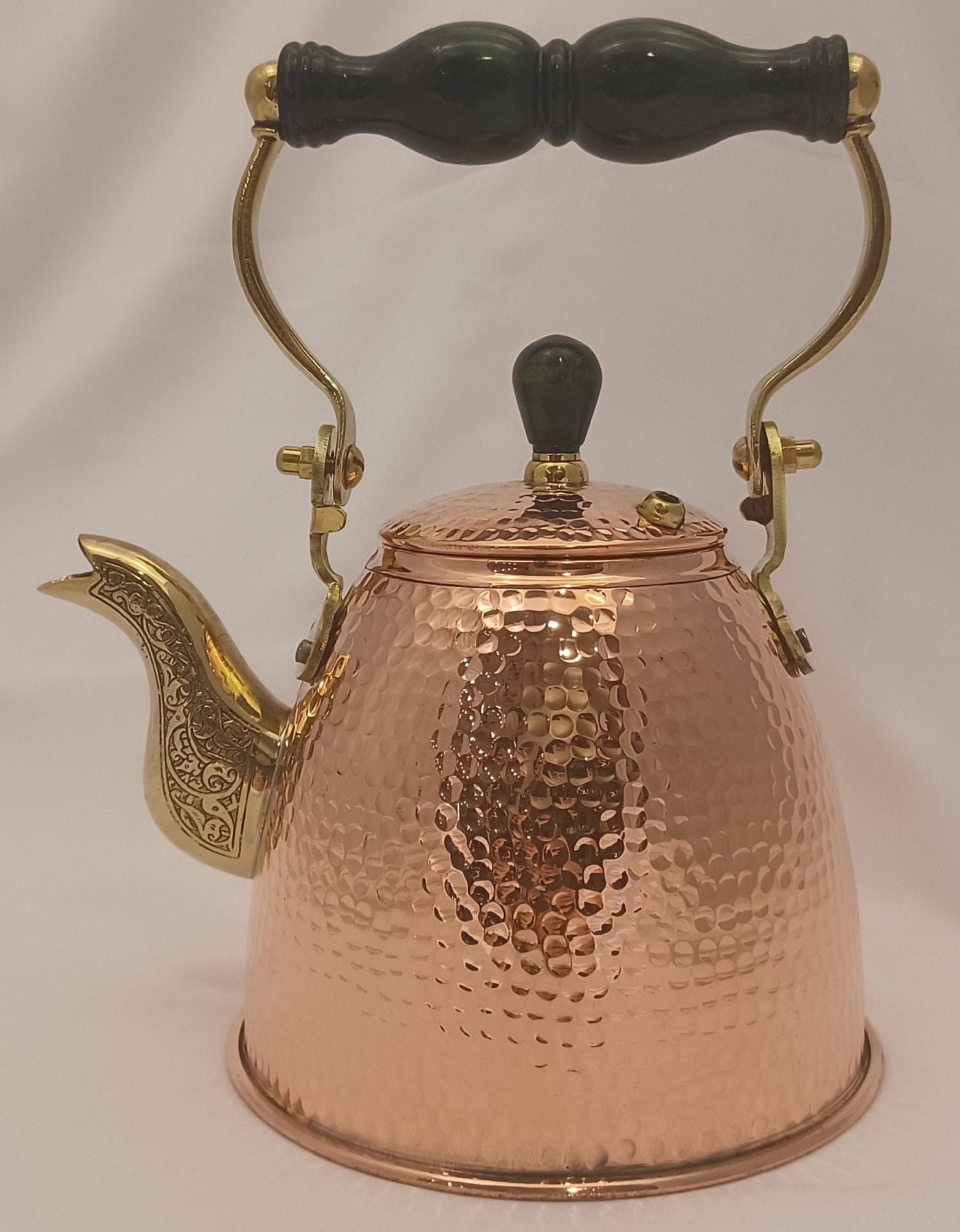 Copper Kettle Camping Teapot Copper Tea Pot Copper - Etsy