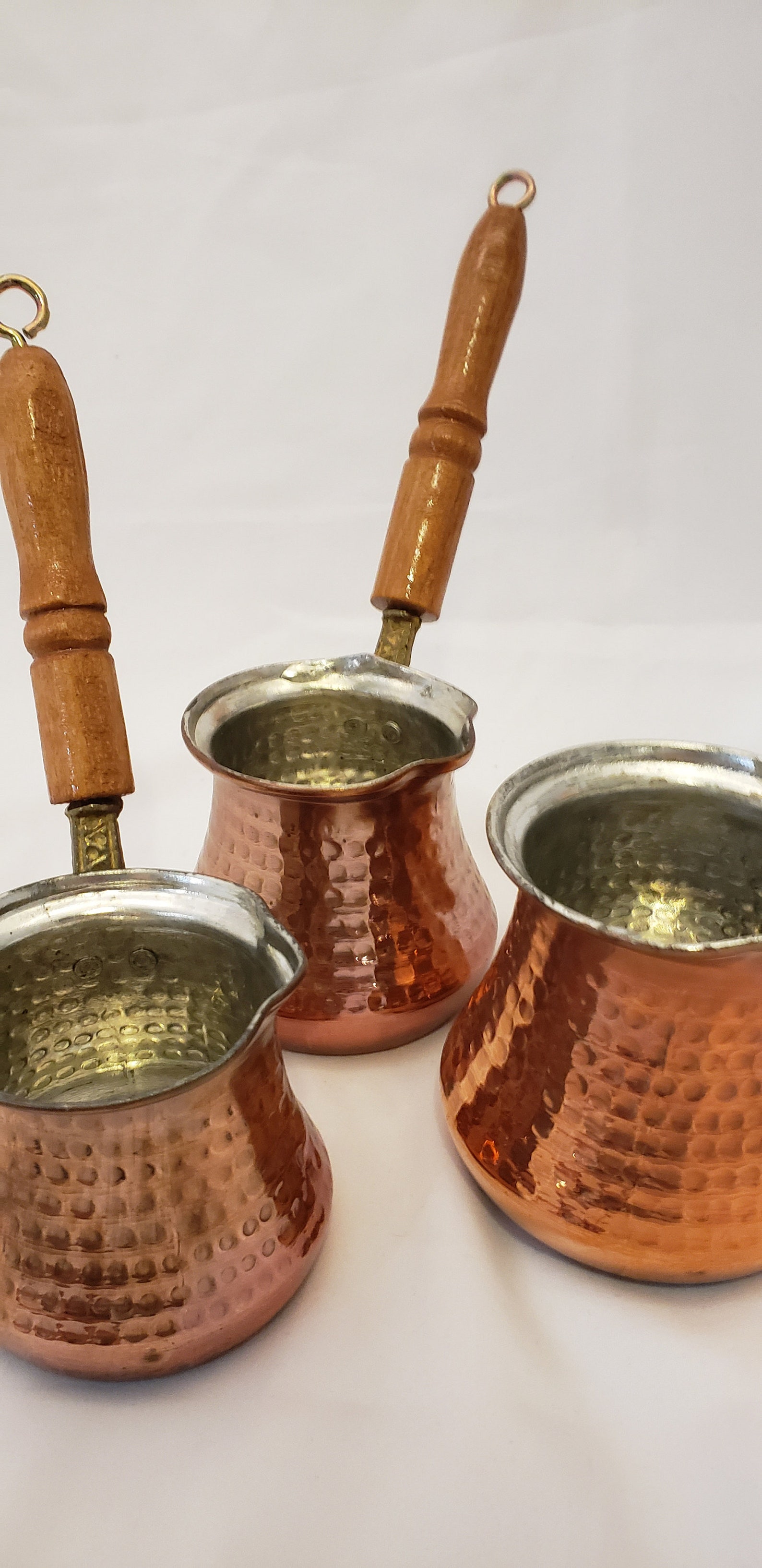 Turkish Coffee Pot Set Cezve Set Coffee Maker Copper - Etsy