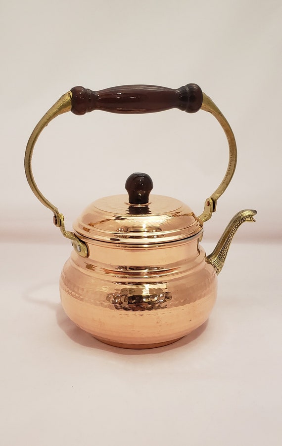 Handmade Traditional Copper Kettle | Etsy
