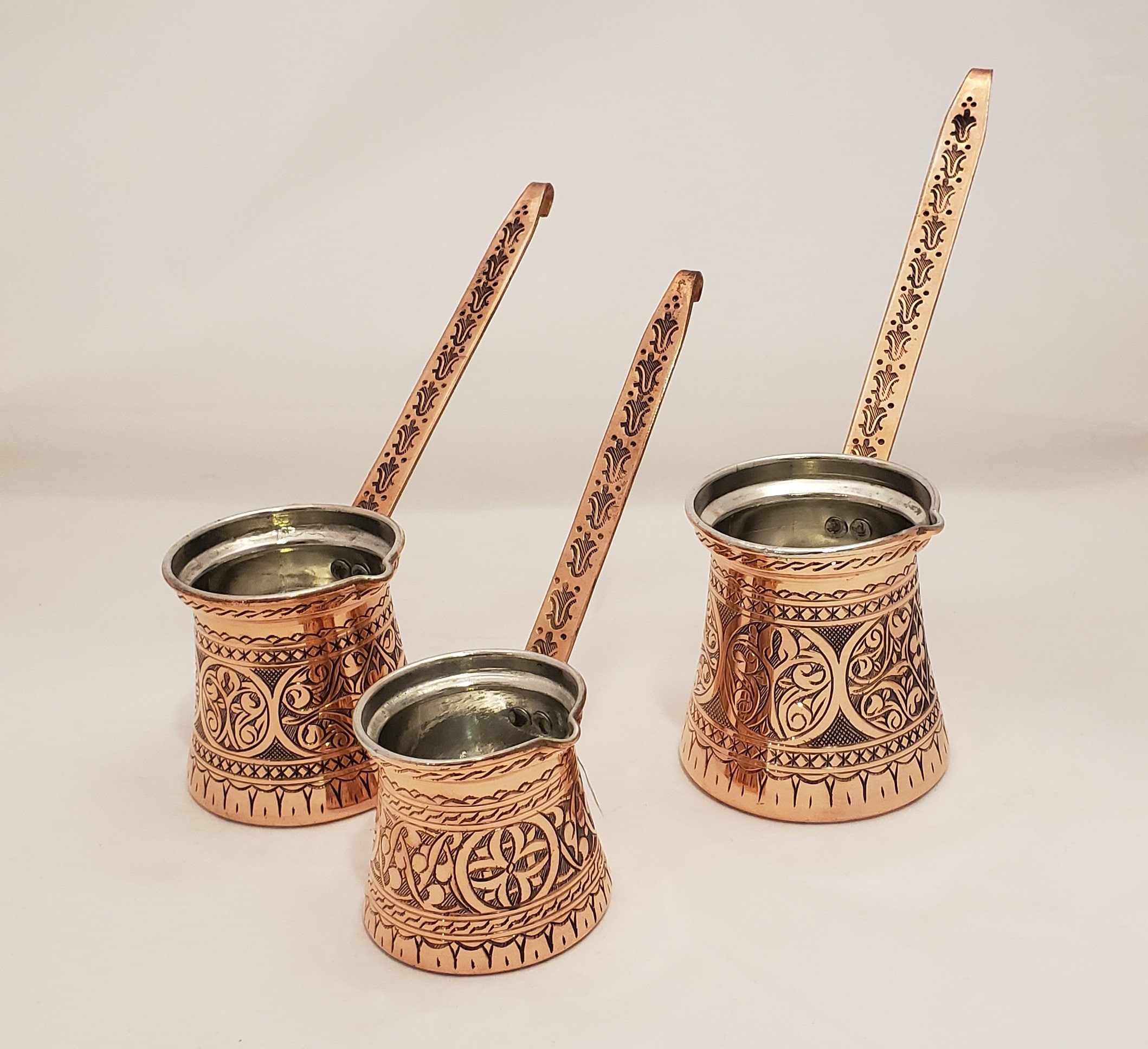 NEW Turkish Copper Coffee Maker, Copper Cezve, Turkish Cezve, Turkish ...
