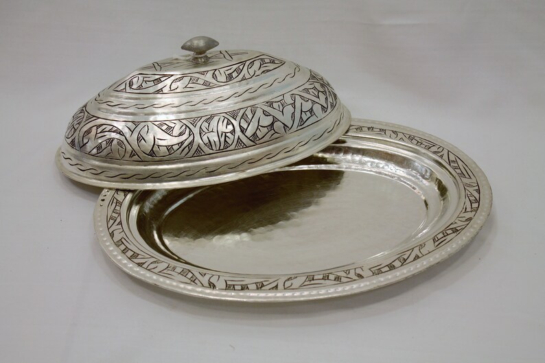 Handmade Copper Serving Plate Copper Sahan Copperware - Etsy