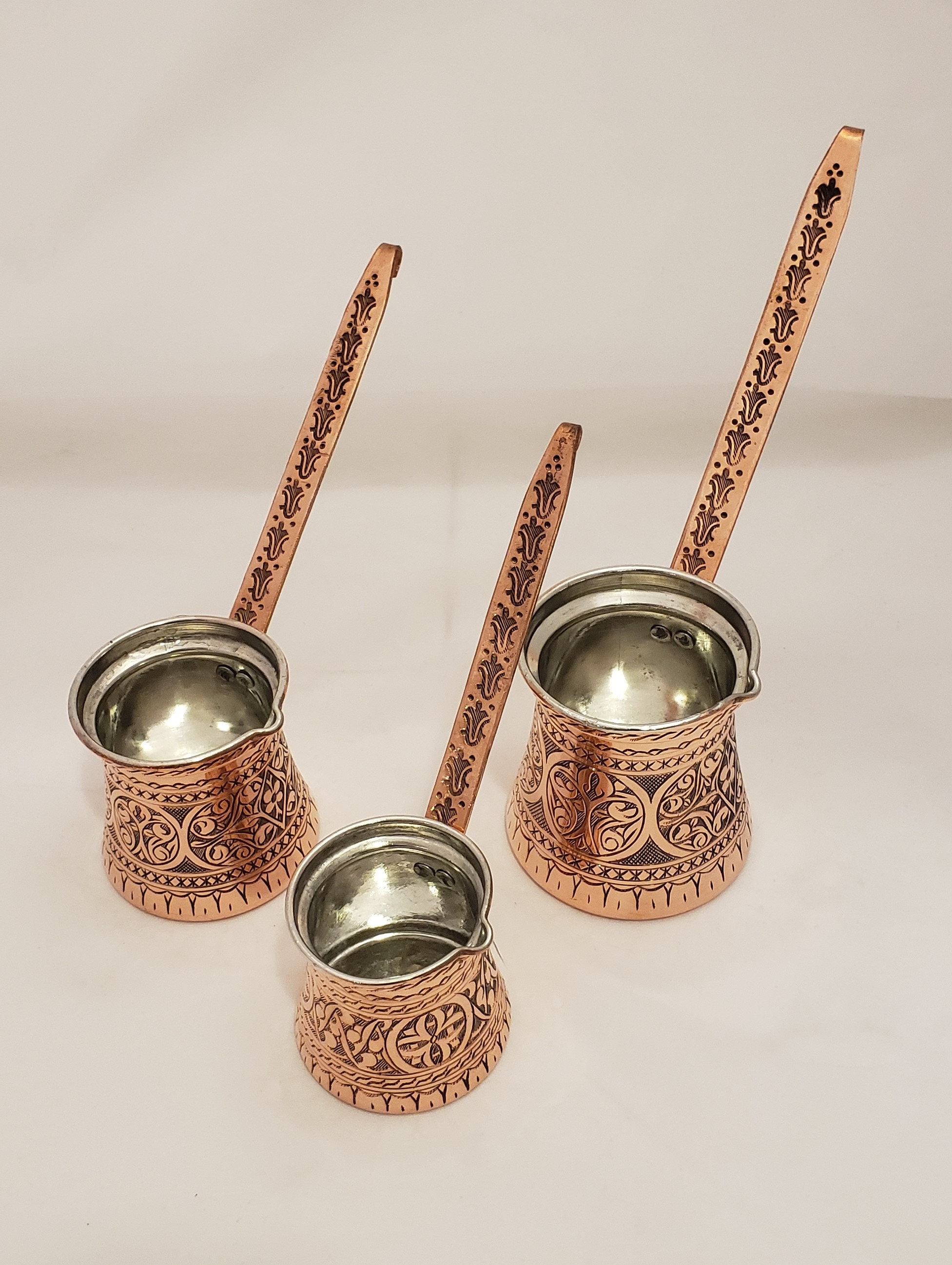 NEW Turkish Copper Coffee Maker Copper Cezve Turkish Cezve | Etsy