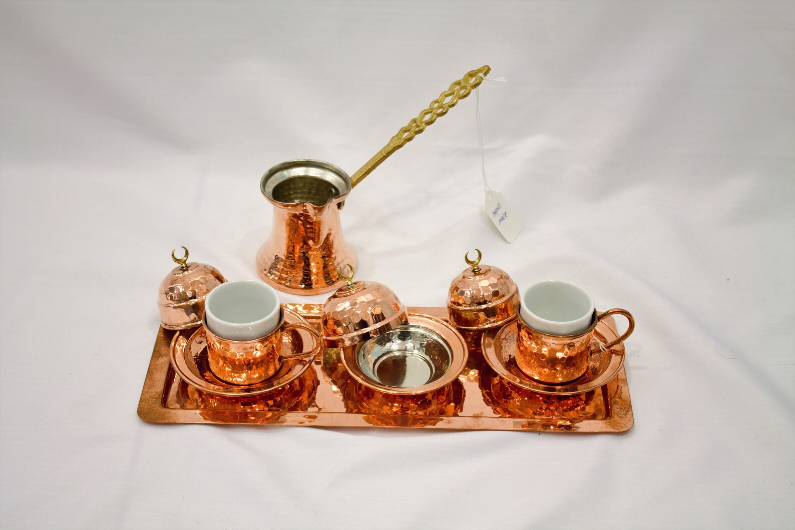 Handmade Copper Turkish Coffee Set Turkish Coffee Cezve | Etsy