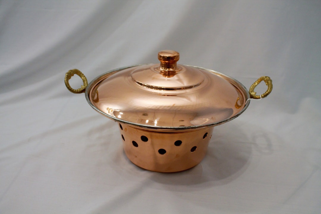 Handmade Copper Wok, Copper Wok, Copper Pan, Copper Cookware, Wok, Pan ...