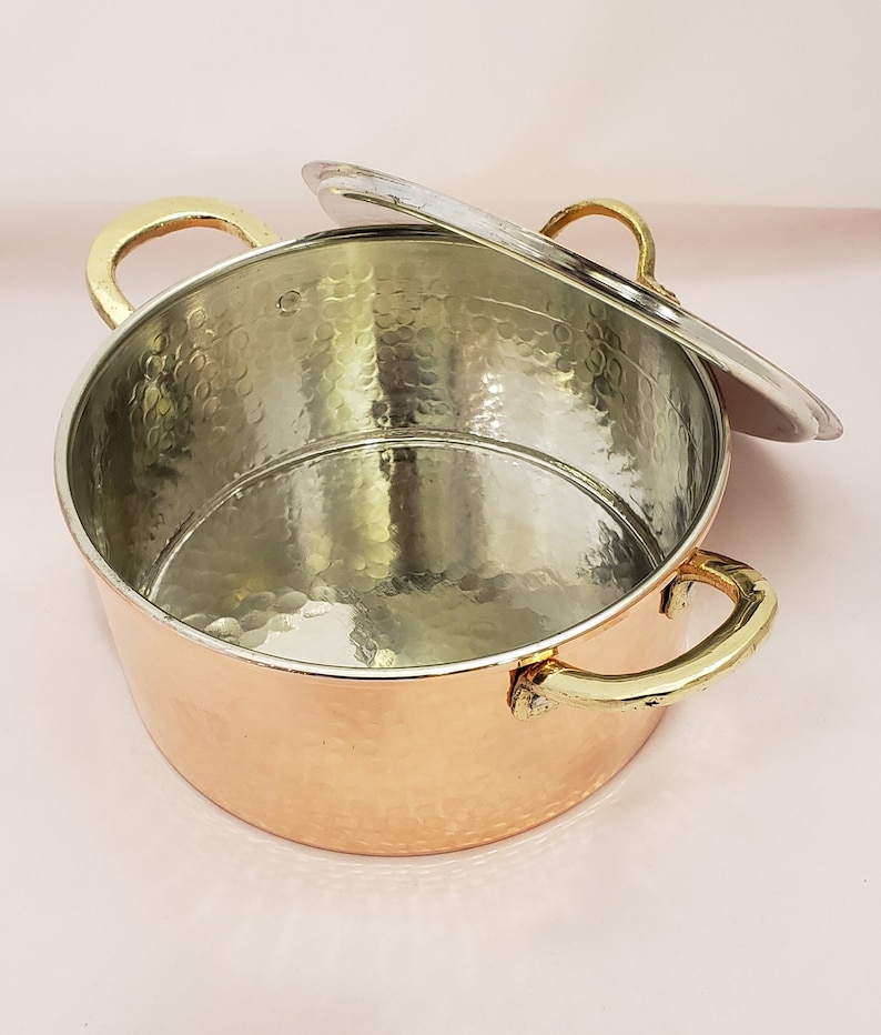 Handmade Copper Pot Turkish Copper Pot Copper Cookware - Etsy