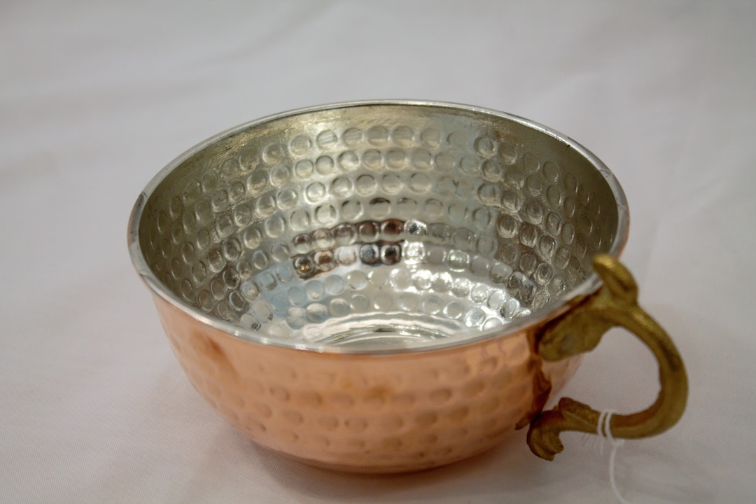 Handmade Copper Drinking Cup, Copper Mug, Copperware, Drinkware, Copper ...