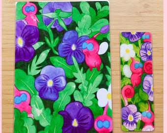 Pikmin Stationary - Etsy