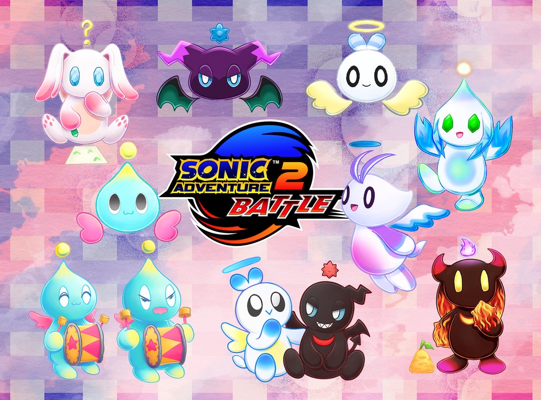 Chao Garden | Sonic the Hedgehog | Sega Stickers 2000s Gamer Merch ...