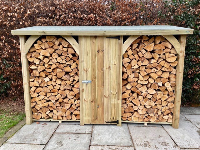 XL Sussex Log Store - Etsy UK