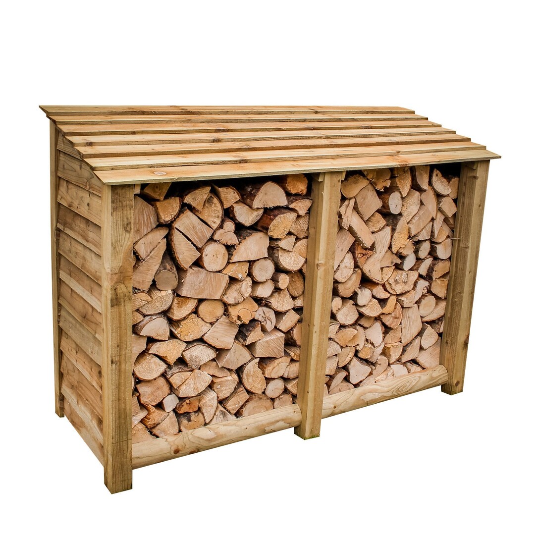 Large Log Store, Heavy Duty Pressure Treated - Etsy