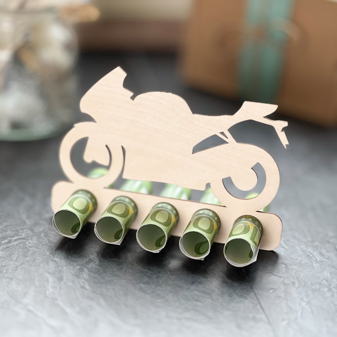 Ready for Saying Money Gift Motorcycle Wooden Gifts Gift Motorcycle ...