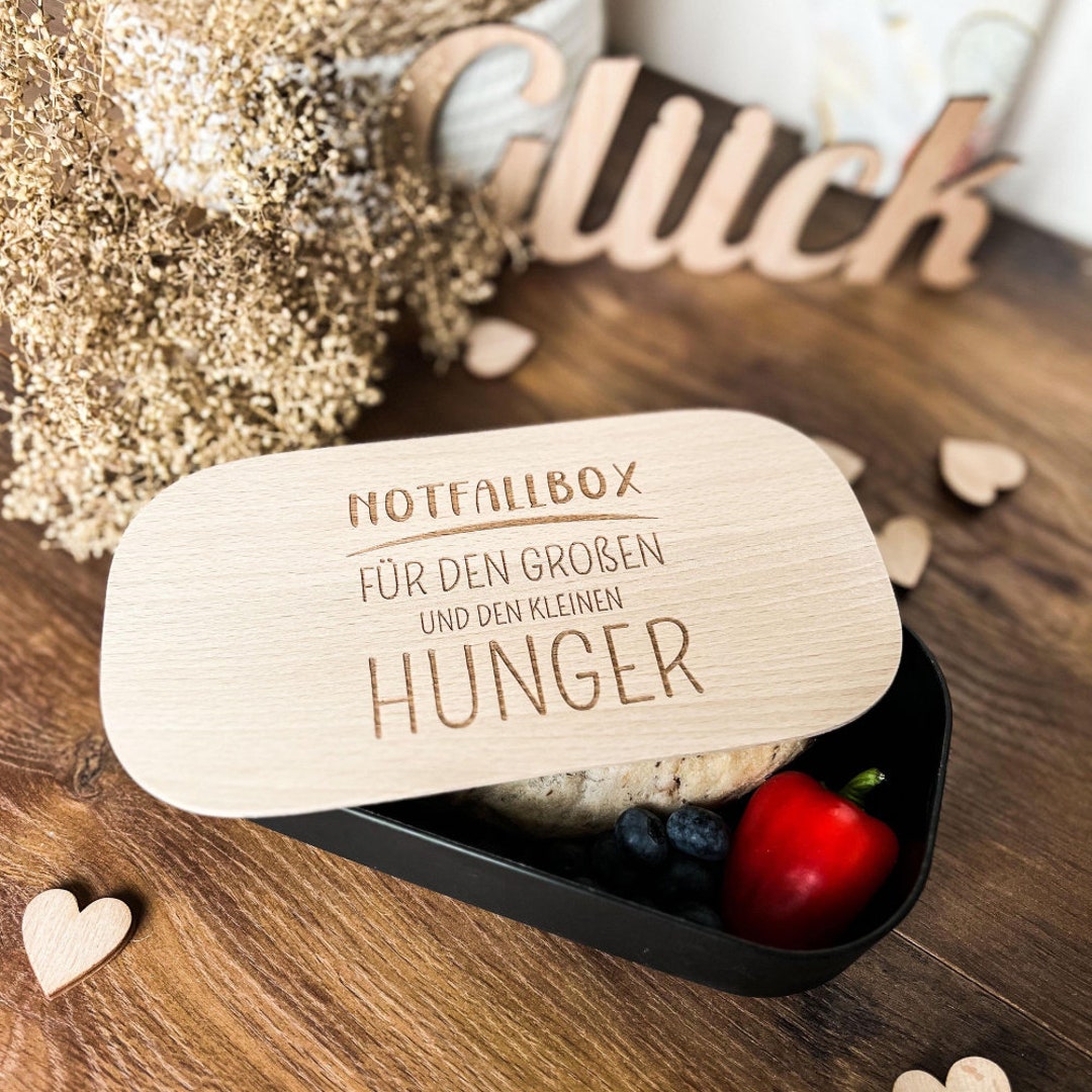 Plastic Lunch Box emergency Box Plastic Lunch Box With Engraved Wooden ...