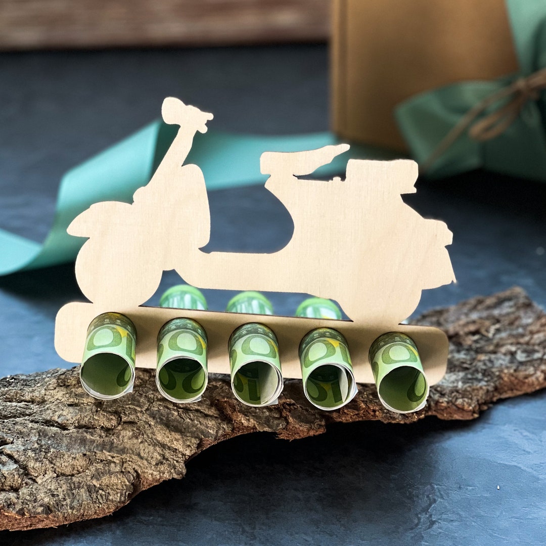 Gift for a Scooter | Gifts Made of Wood | Gifts for a Scooter | Moped ...