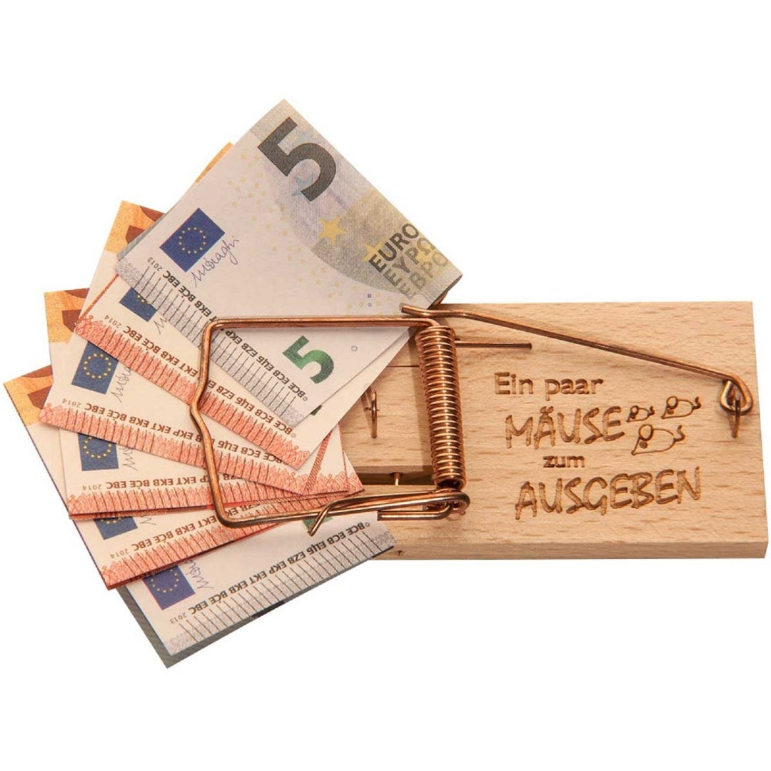 Saying Ready Mousetrap Money Gift a Few Mice to Spend Funny Money Gift ...