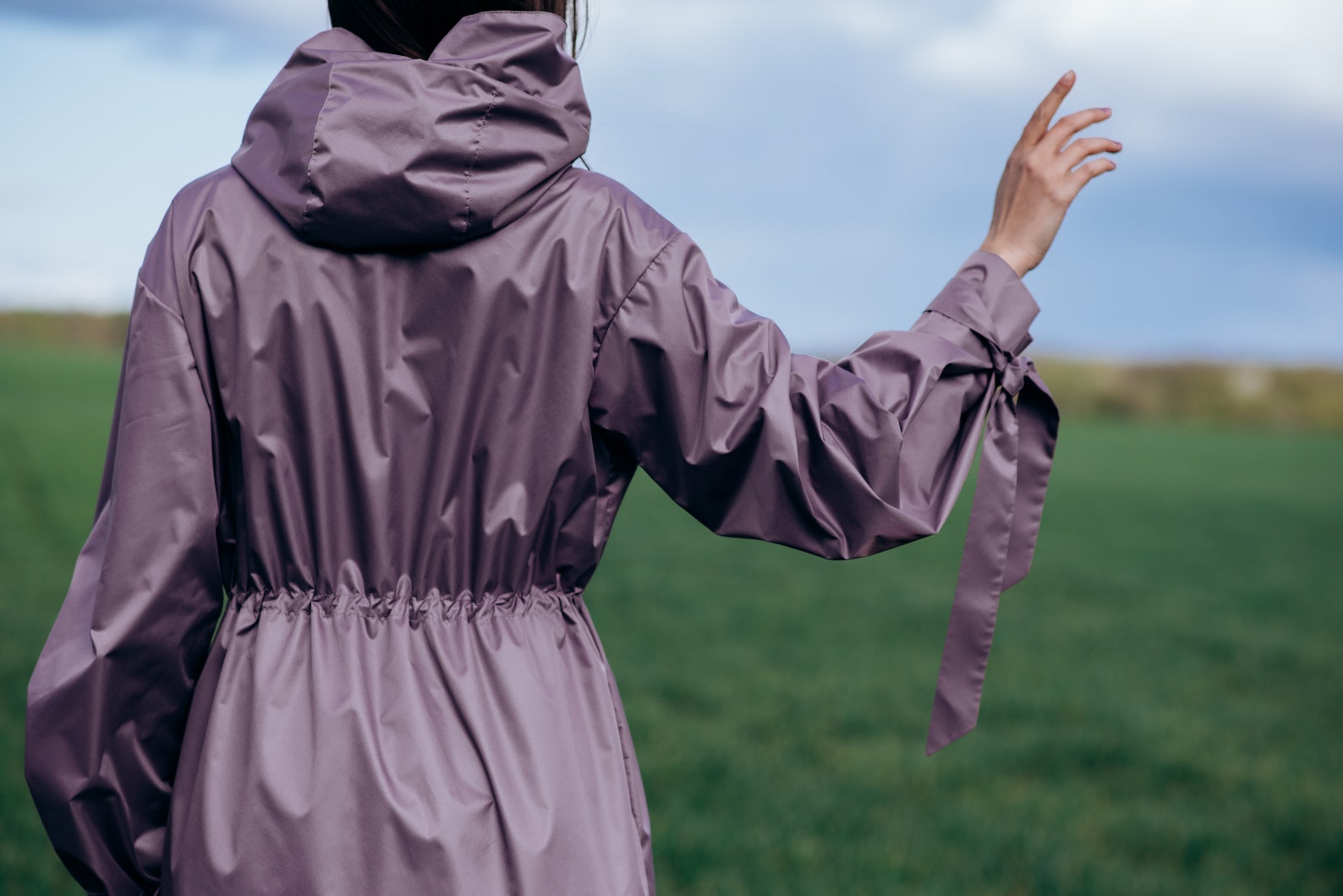 Women's Raincoat Premium Lavender Water Resistant | Etsy