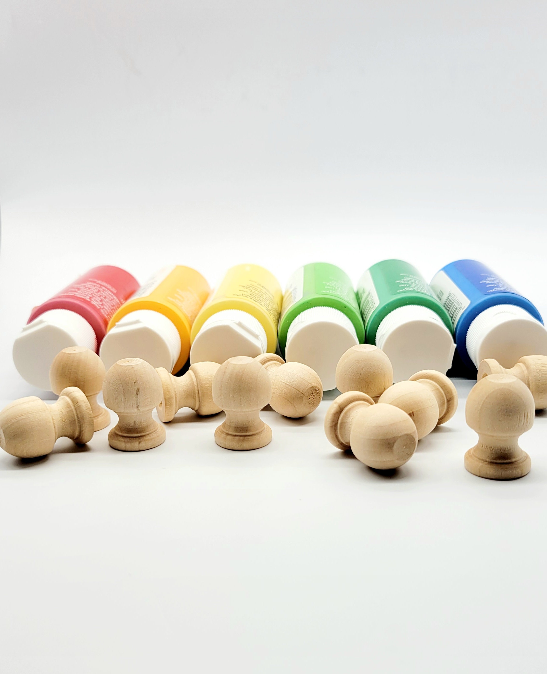 Dowel Cap | H - 1 1/16" | W - 3/4" | 3/8 " Hole Opening | Finial ...