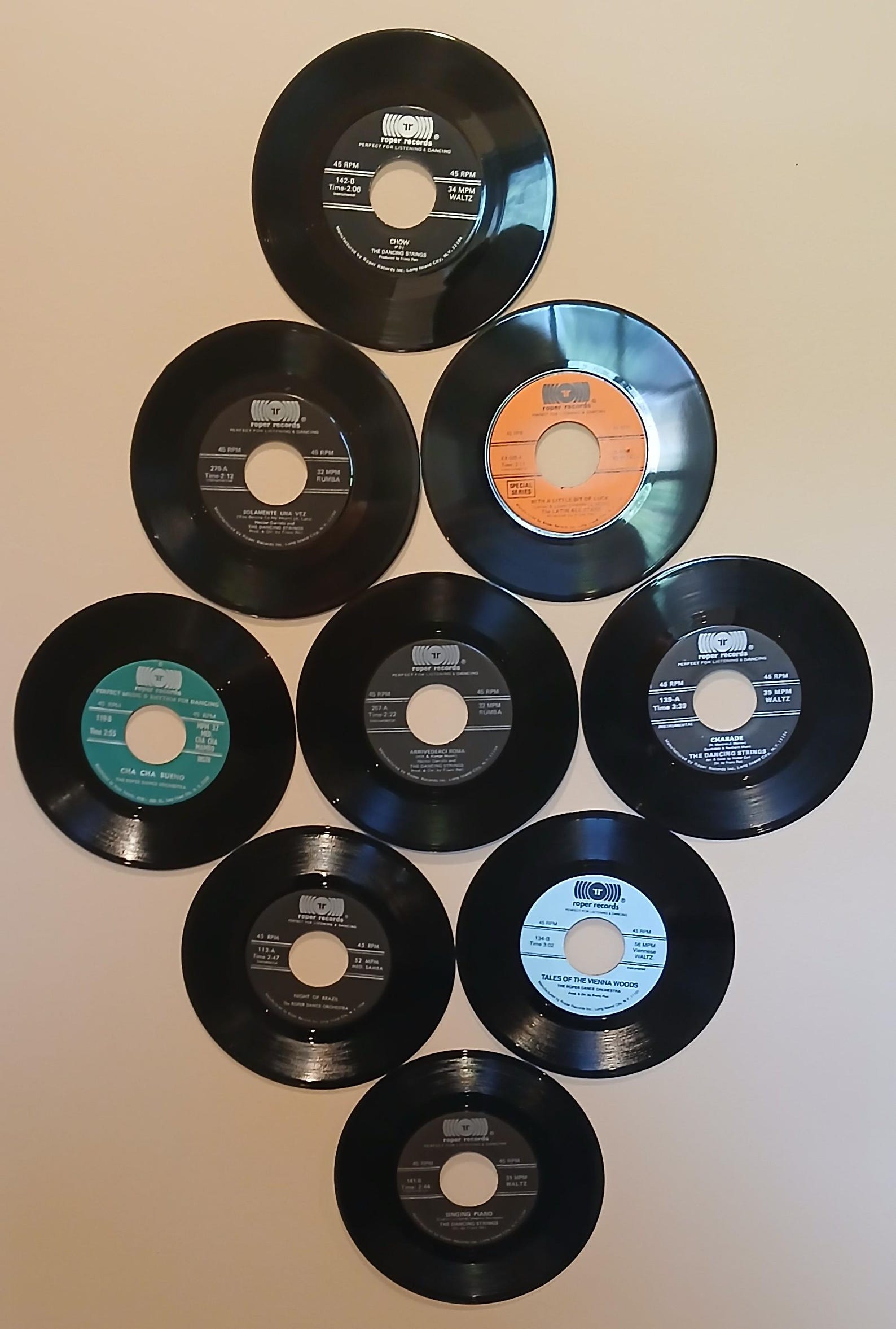 Lot OF 1, 5, 10, 15, 20, 25, CRAFT Records (7" 45 RPM Records). - Etsy