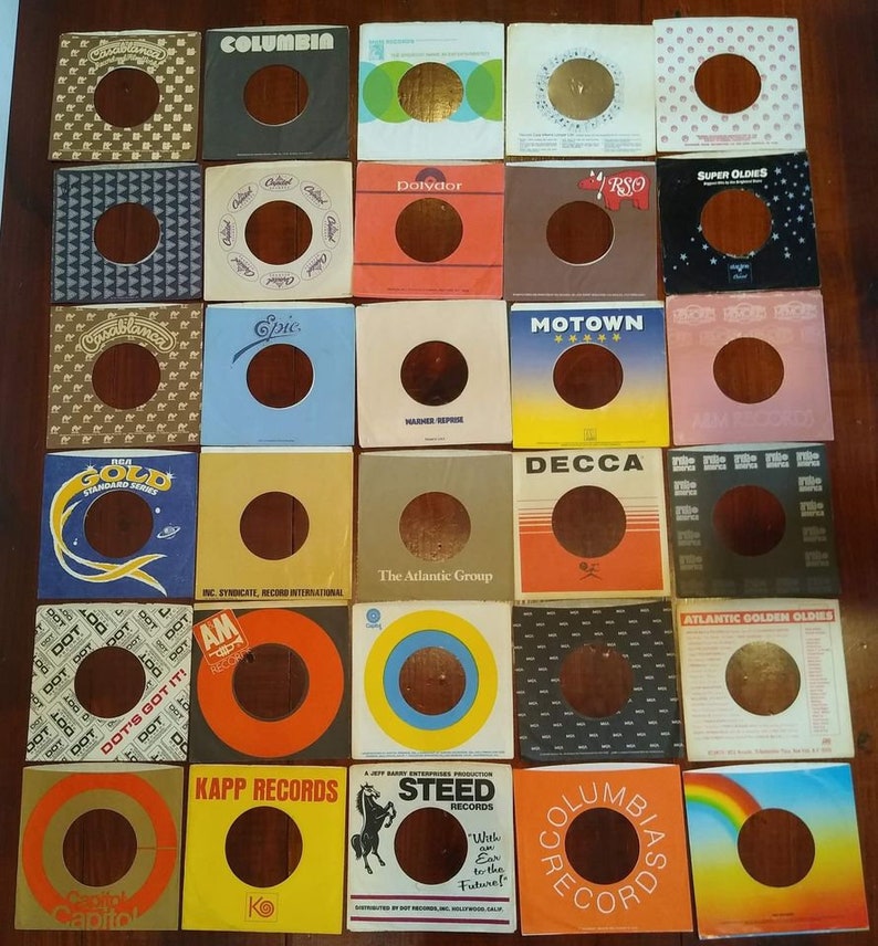 Vintage Record Sleeves - Etsy