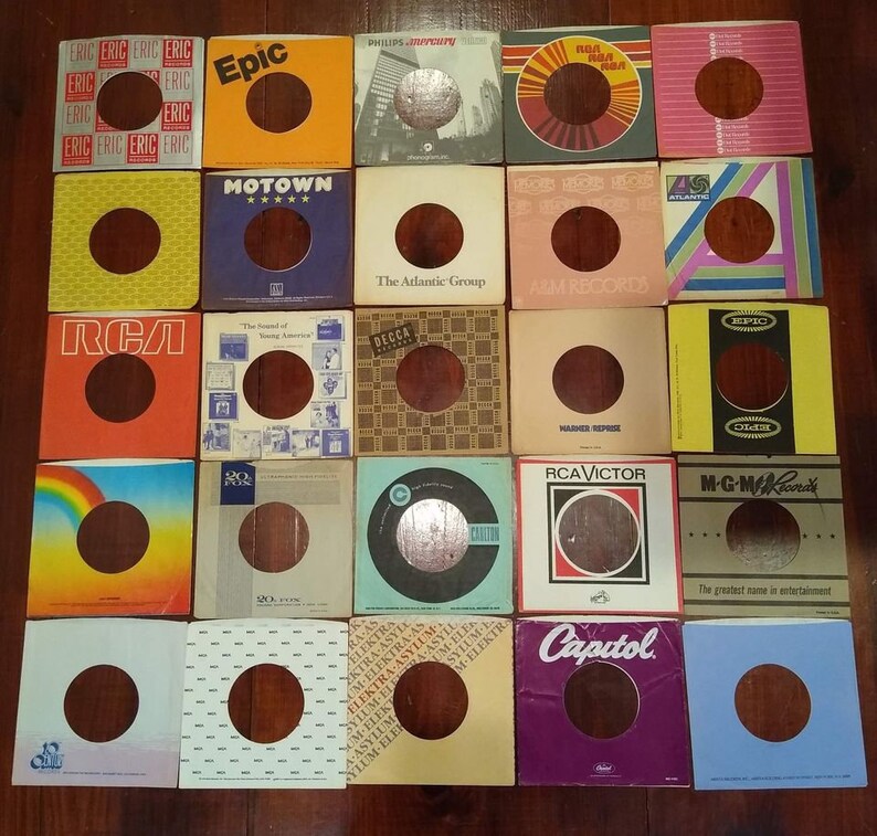 Vintage Record Sleeves - Etsy