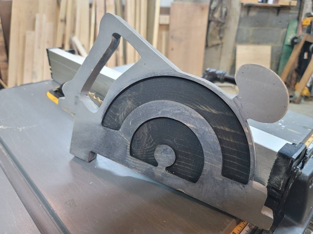 Circular Saw Shaped Push Stick / Table Saw Push Stick / Router - Etsy