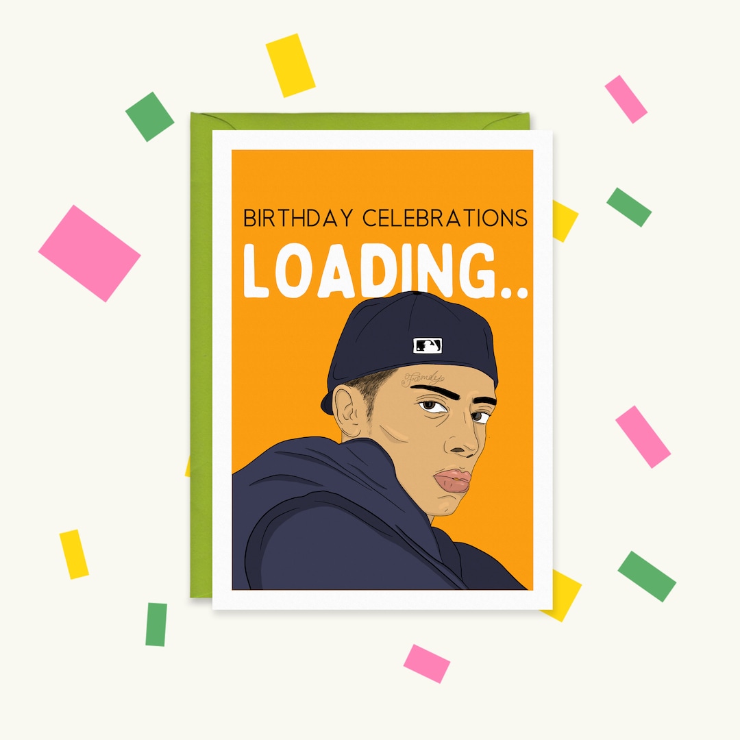 Central Cee Card - Rapper Birthday Card - Central Cee Cards - UK Rap ...