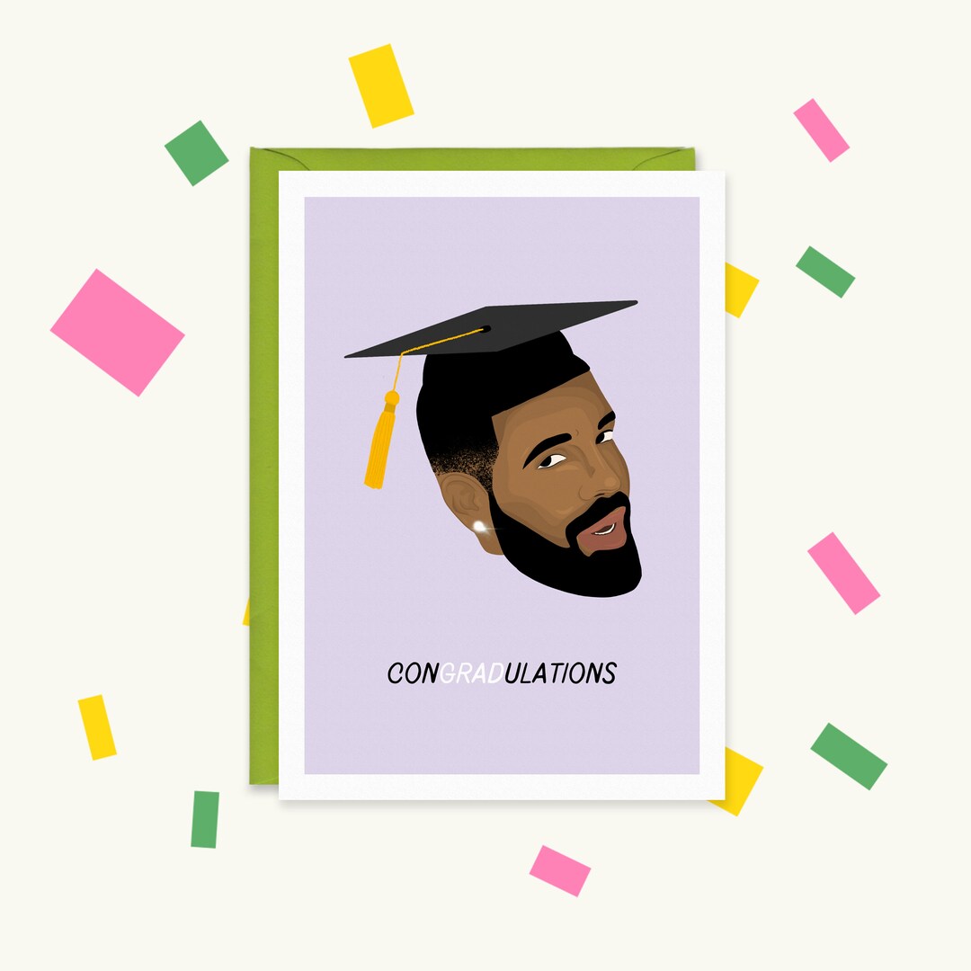 Drake Drake Graduation Card Drake Congratulations Card - Etsy