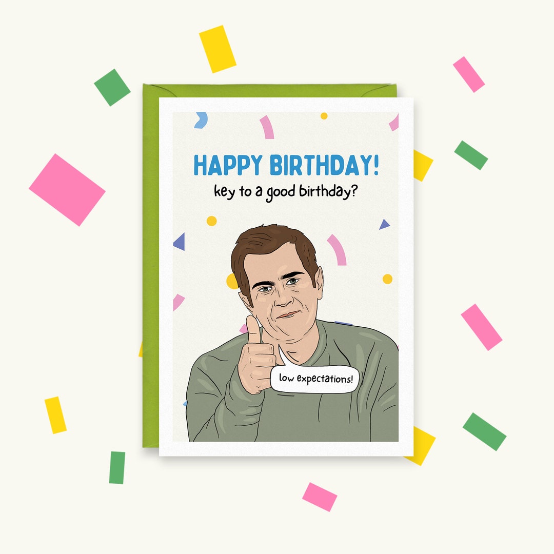 Phil Dunphy Modern Family - Funny Birthday Card - Funny Greetings Card ...