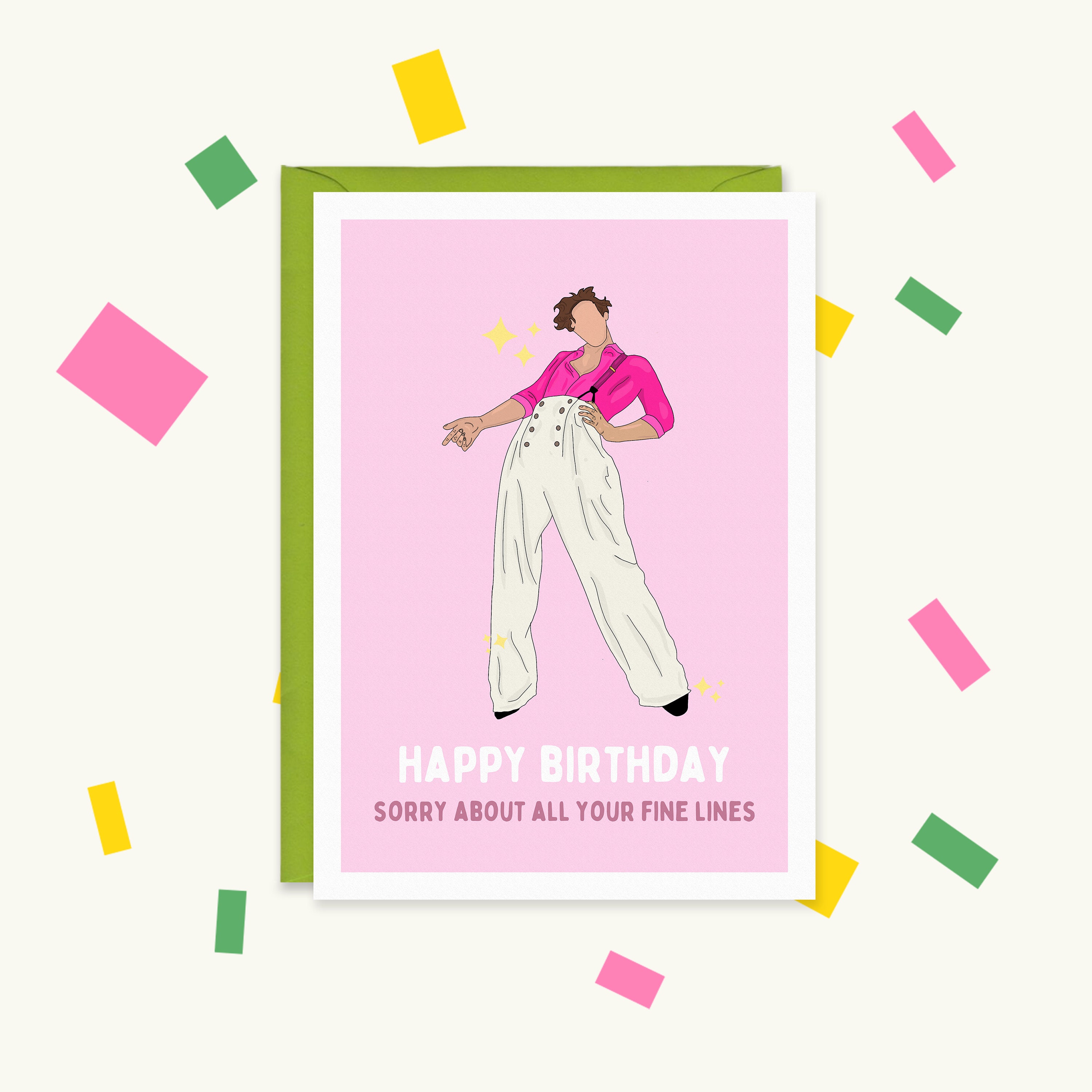 Harry Styles Card - Harry Styles Birthday Card - Harry Styles Fine Line ...
