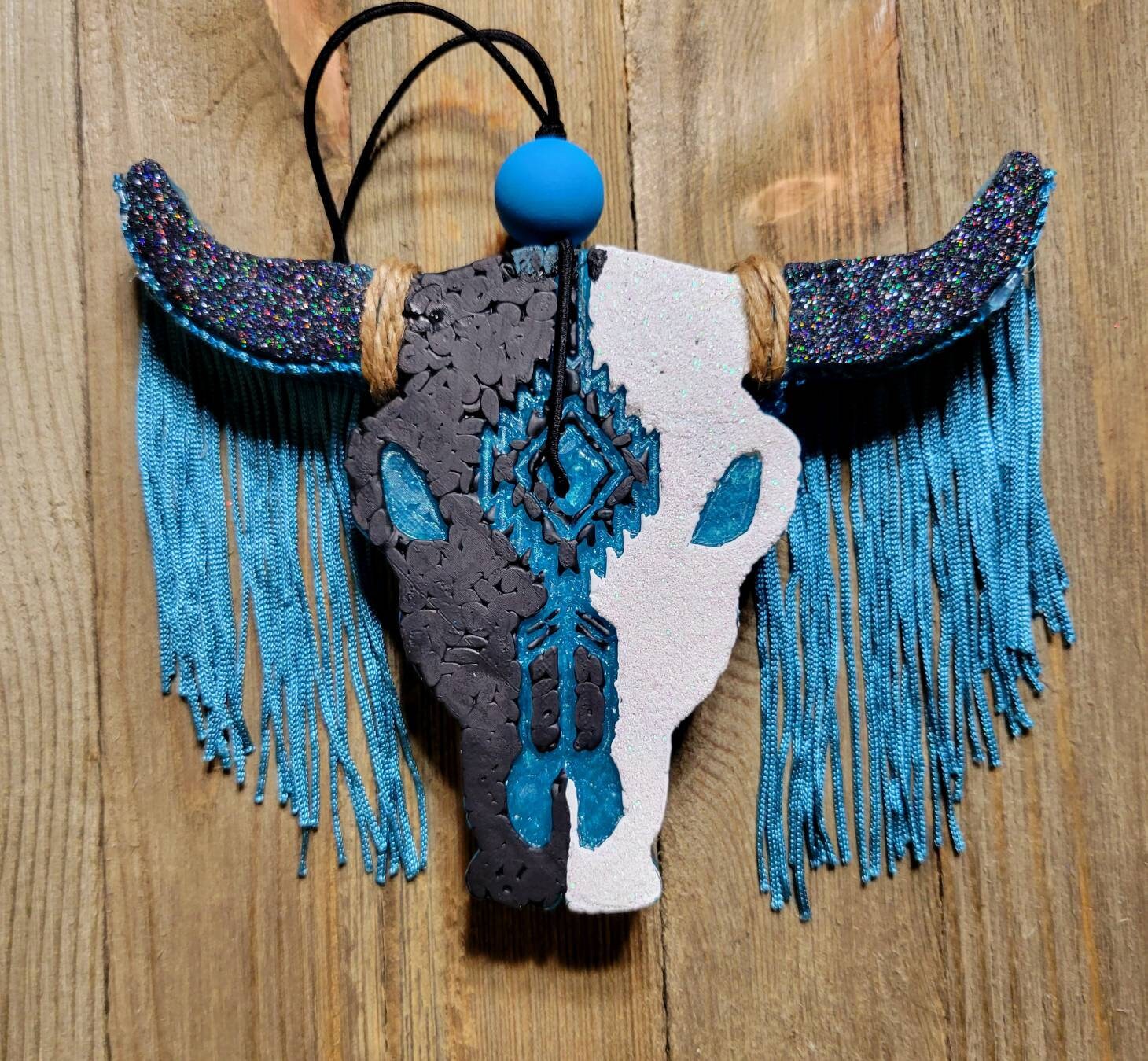 Aztec Bull Freshie - Etsy