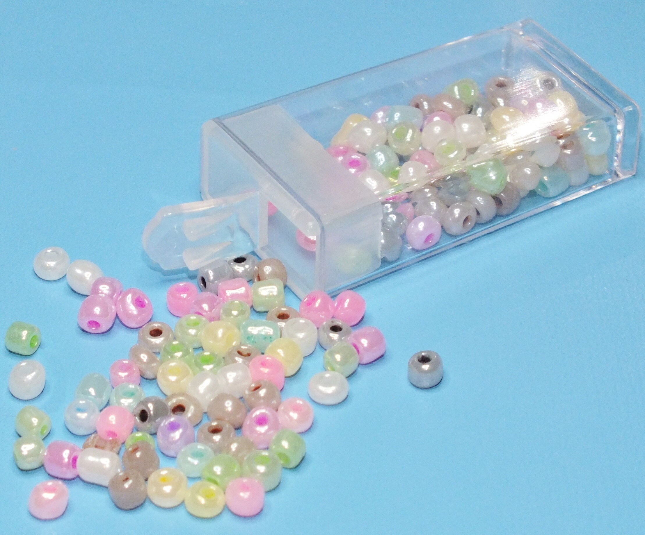 Giant SEED BEAD Assorted Variety Box 64 Reusable Tubs 2mm - Etsy
