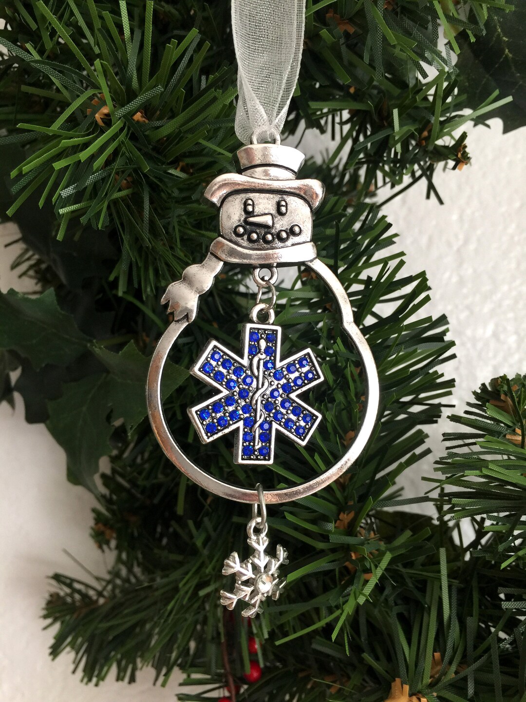 EMS Ornament, EMT Ornament, Secret Santa Gift, EMS Christmas Gift ...