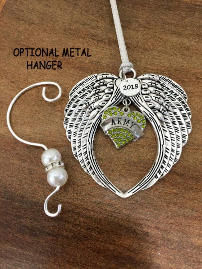 Guardian Angel Wings for Army Ornament Military Christmas - Etsy