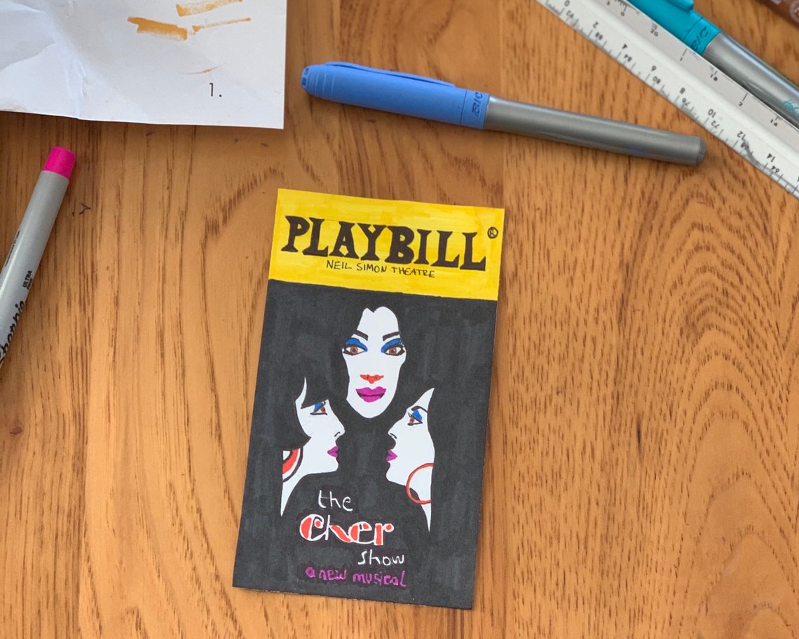 Broadway Musical Bookmarks - Etsy