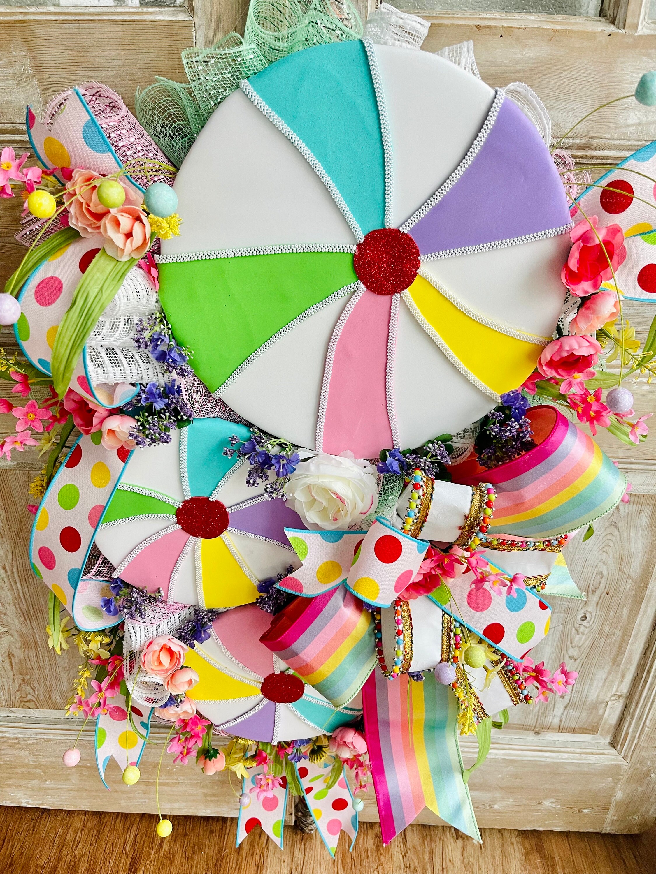 Beach Ball Wreath, Pool Wreath, Summer Wreath, Beach House Wreath ...