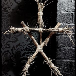 Blair Witch Inspired Hanging Stick Man Mobile. Horror. Witch. Halloween ...