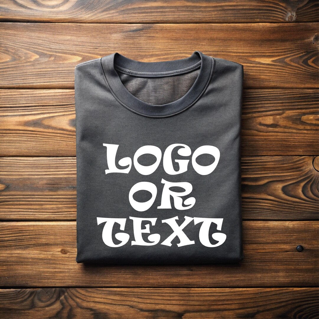 Custom Design Shirt: Personalized Photo & Text T-shirt, Create Your Own ...