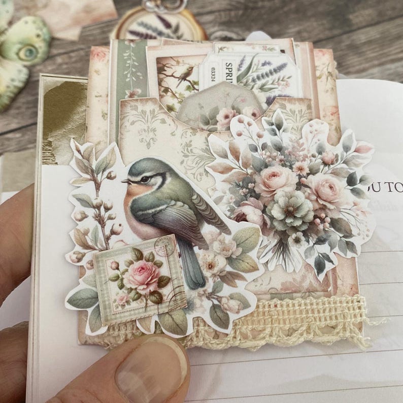 Vintage Hidden Paperclip Kit – Printable Junk Journal Embellishments ...