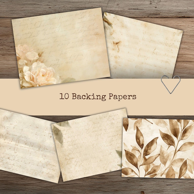 Junk Journal Kit Scripture Themed, Vintage Printable Christian Bible ...