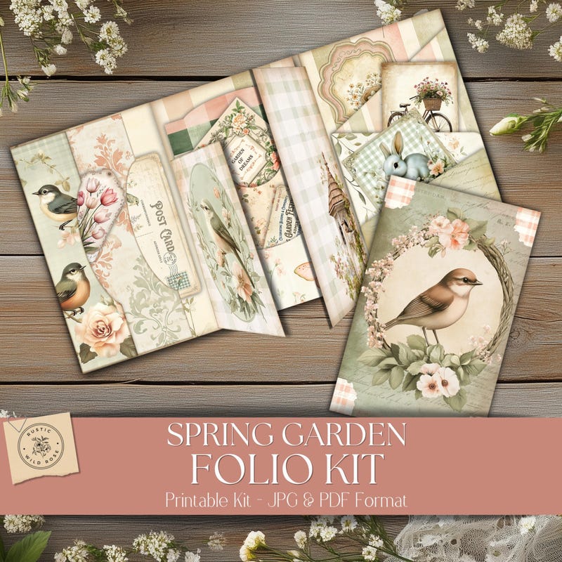 Spring Journaling Kits - Etsy