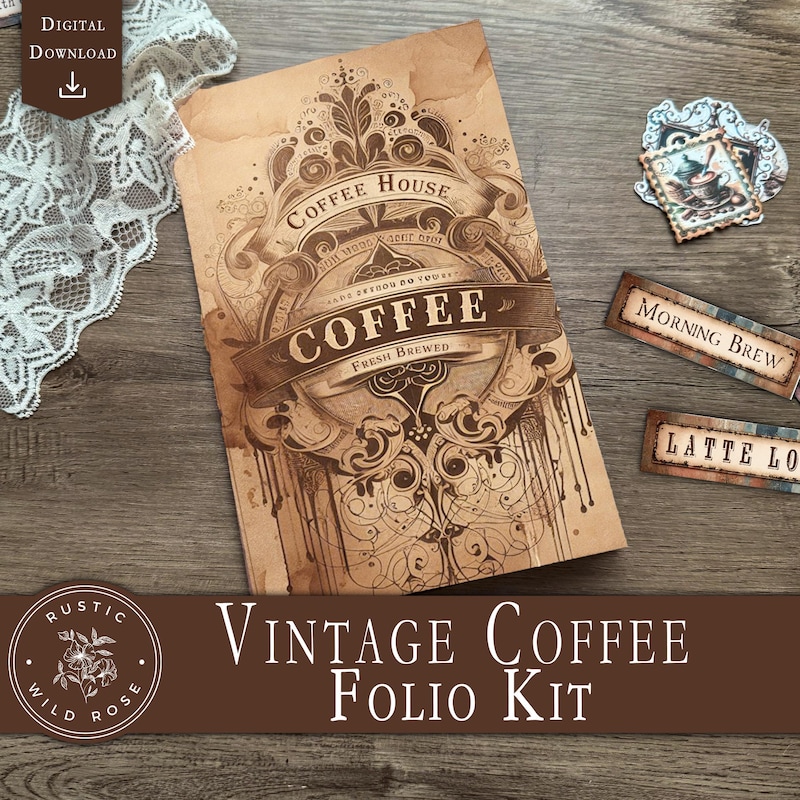 Coffee Printable Folio - Etsy